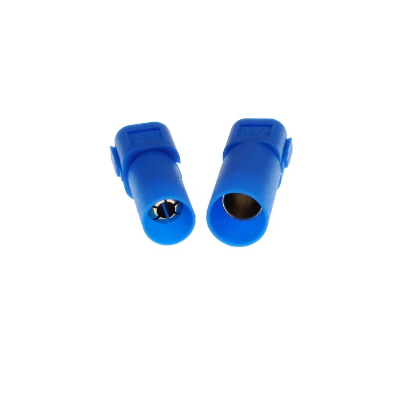 XT150 - high-current connector (plug + socket + contacts) - blue ...