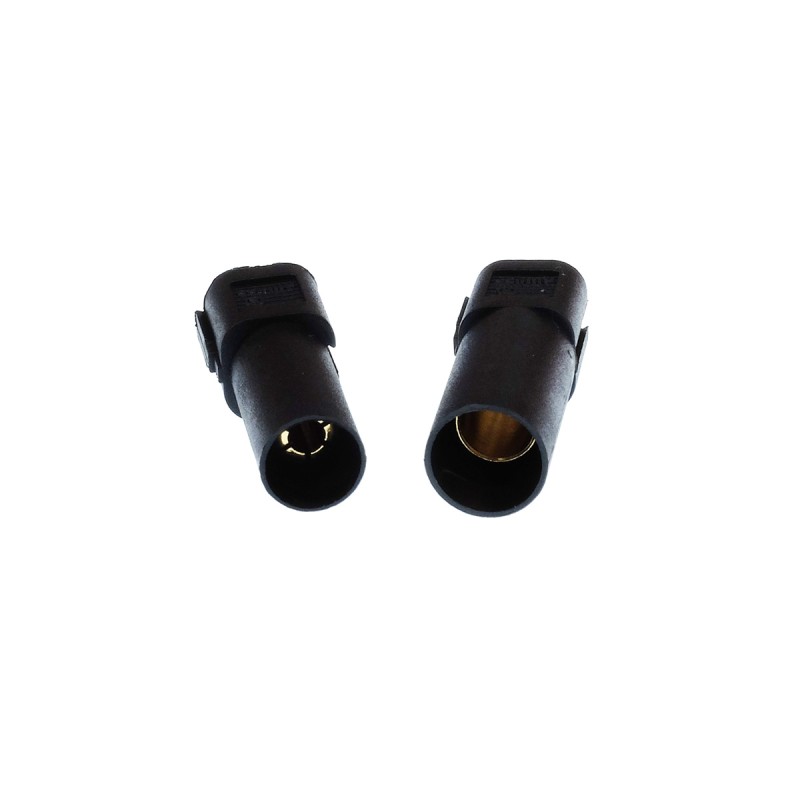 XT150 - high-current connector (plug + socket + contacts) - black ...