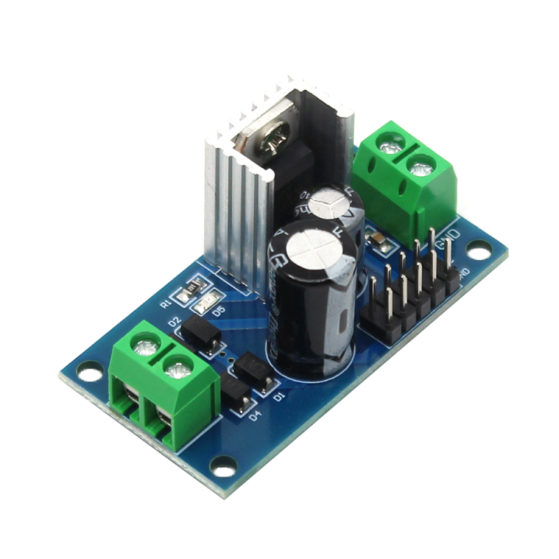 15A Single DC Motor Driver - 1-kanałowy sterownik silnika DC 36V/15A ...