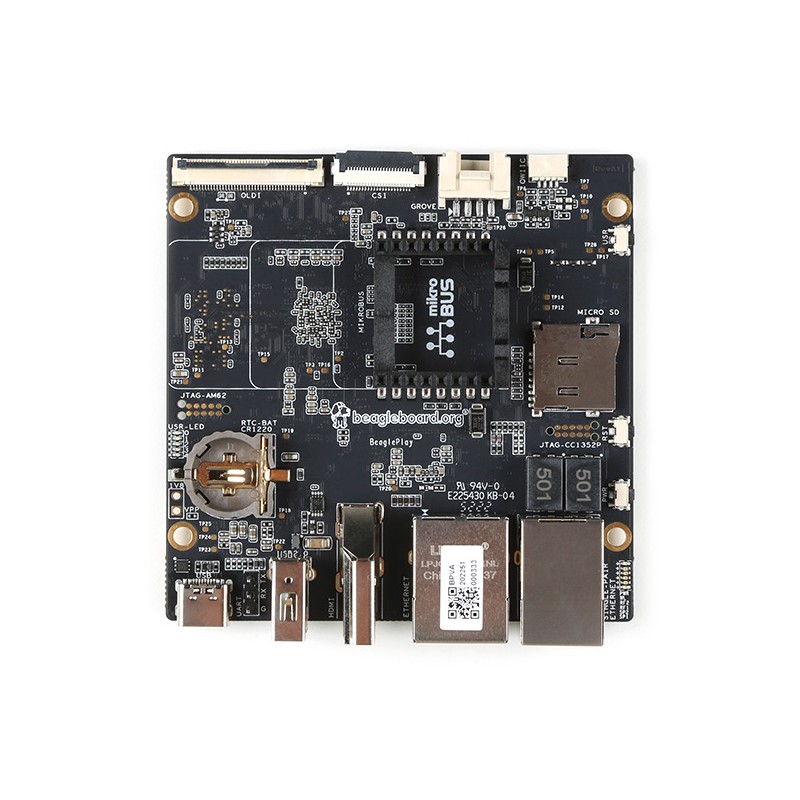 BeaglePlay - single-board computer with Texas Instruments AM62x Sitara ...