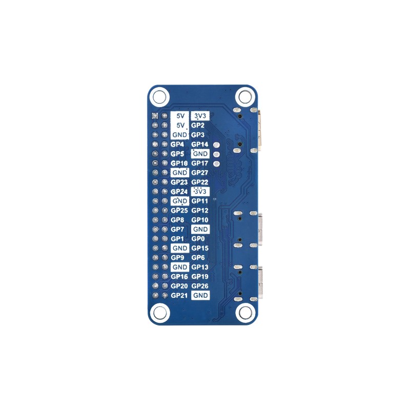 RP2040-PiZero development board with RP2040 microcontroller - Waveshare ...