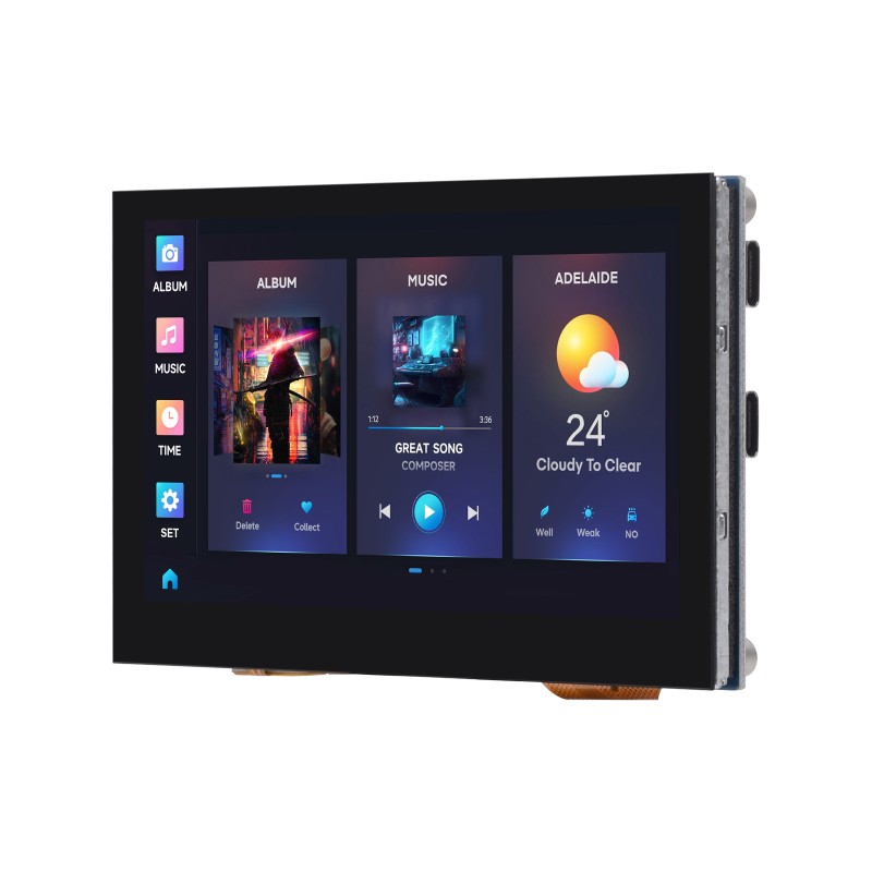 Płytka Deweloperska Esp32 S3 Touch Lcd 43 Z Modułem Wi Fible Esp32 S3