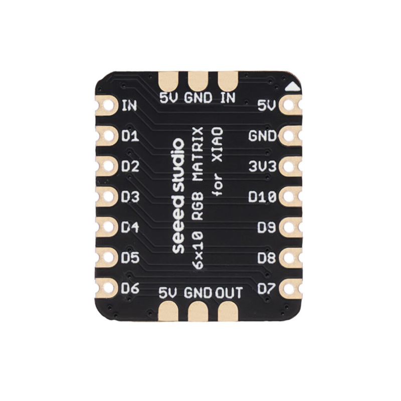 6x10 RGB MATRIX - WS2812B 6x10 RGB LED matrix for XIAO - Kamami on-line ...