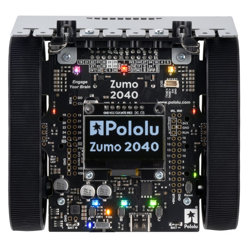 Zumo 2040 Robot (assembled, with 75:1 HP motors) - Kamami on-line store