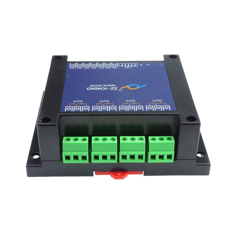 Industrial 4-Channel Relay Module - 4-channel module with relays ...
