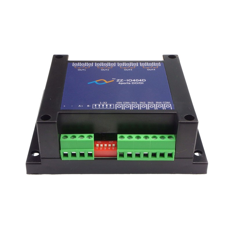 Industrial 4-Channel Relay Module - 4-channel module with relays ...