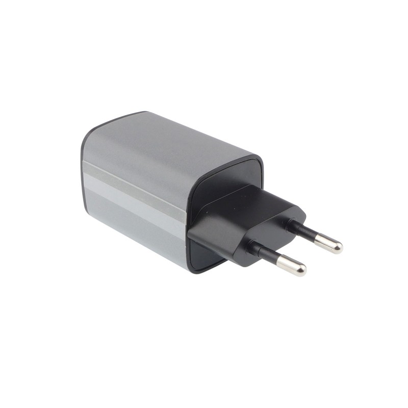 Fnirsi EU 65W PD plug - Zasilacz sieciowy USB PD 65W - sklep Kamami