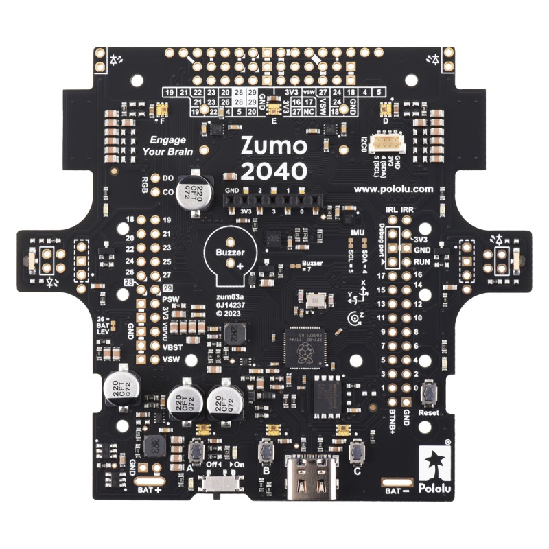 Zumo 2040 Main Board - Zumo 2040 robot controller - Kamami on-line store