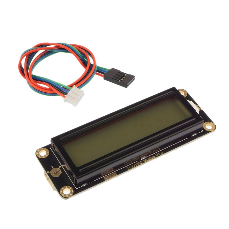 Gravity: I2C LCD1602 Arduino LCD Display Module - 16x2 LCD module (gray) - Kamami on-line store