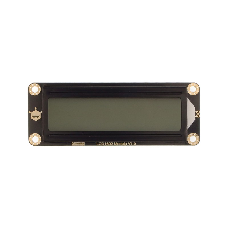 Gravity: I2C LCD1602 Arduino LCD Display Module - 16x2 LCD module (gray) - Kamami on-line store