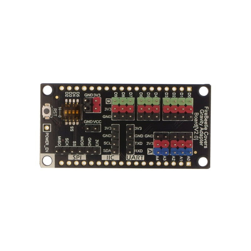 FireBeetle Covers Gravity I/O - moduł rozszerzeń GPIO dla FireBeetle ...