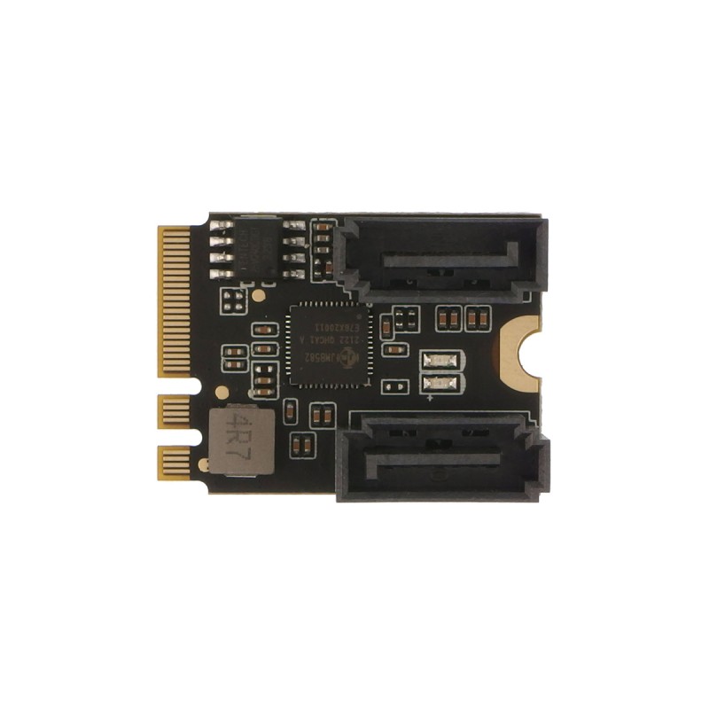 M.2 (A+E Key) to SATA3.0 Expansion Card - adapter M.2 (A+E Key) do ...
