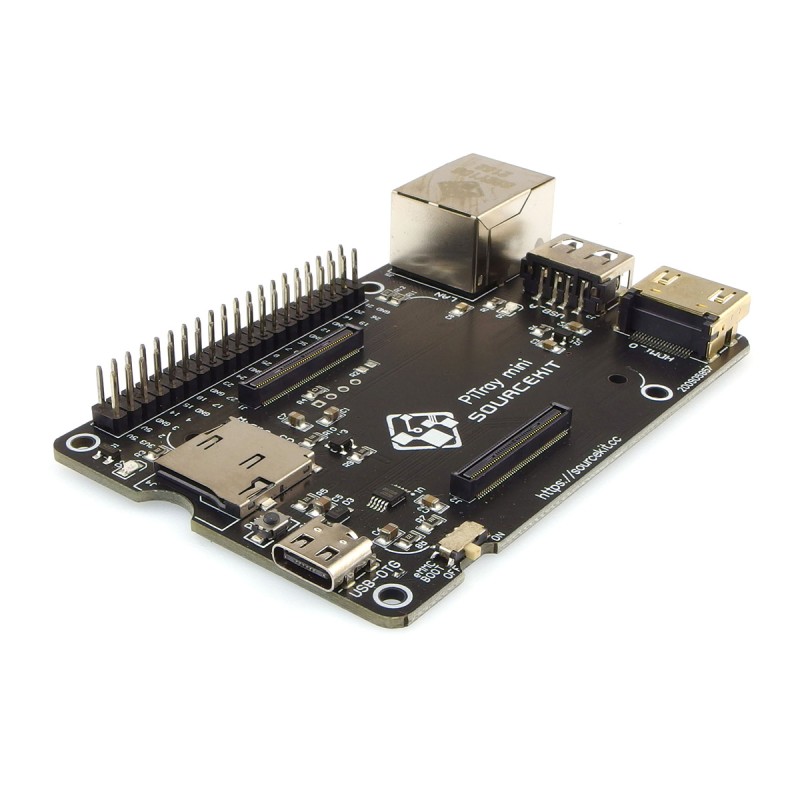 Kit with IoT Router Carrier Board Mini and PiTray Mini base boards for Raspberry Pi CM4 modules ...