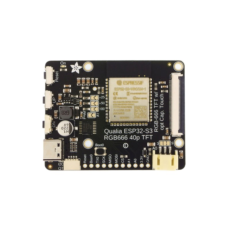 Qualia ESP32-S3 - sterownik wyświetlaczy LCD TTL RGB-666 - sklep Kamami