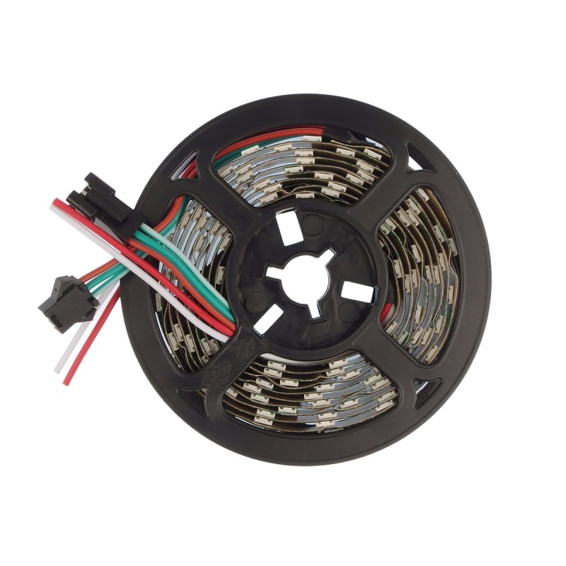 DFRobot LED strip RGB 1(20 diodes WS2812), black - Kamami on-line store