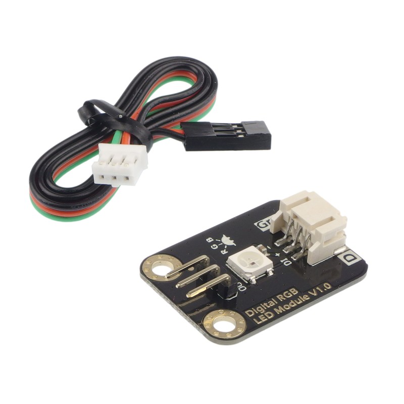 DFRobot Gravity Moduł z cyfrową diodą RGB LED WS2812B - sklep Kamami