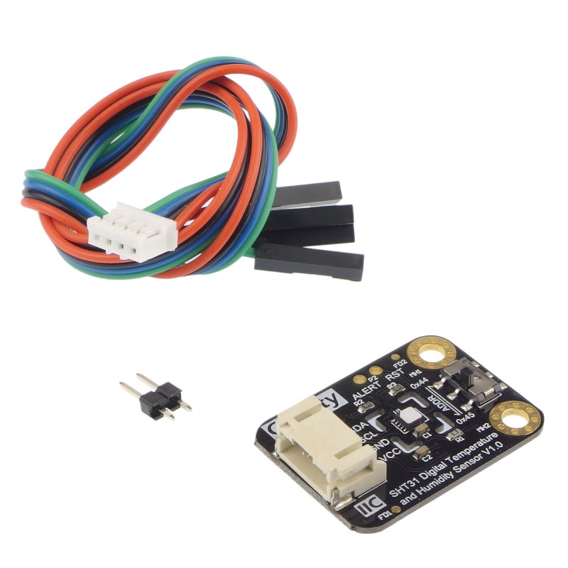 SHT31-F Digital Temperature and Humidity Sensor - moduł z czujnikiem temperatury i wilgotności ...