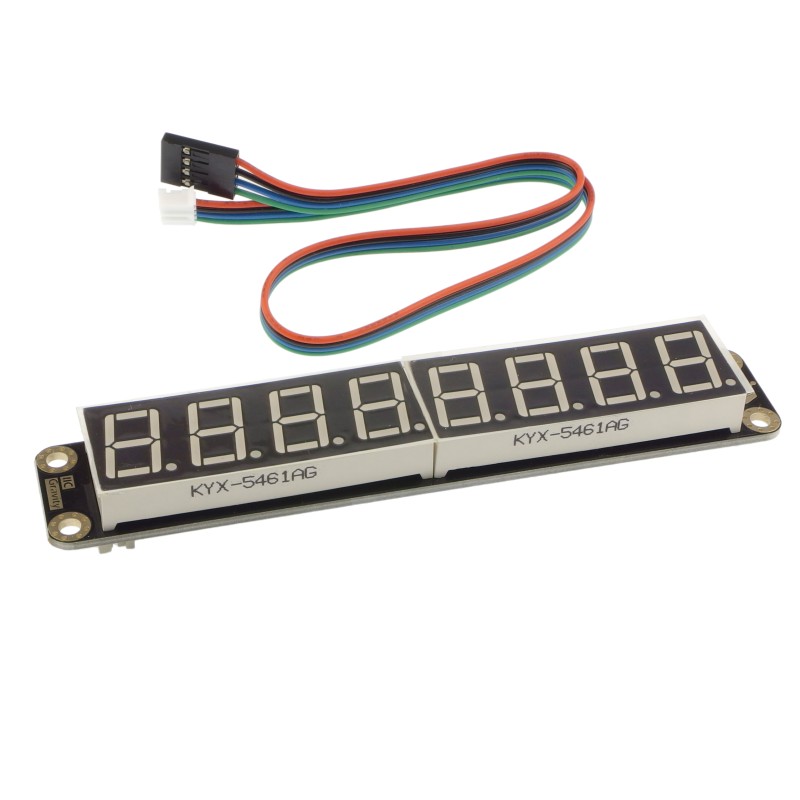 Gravity: 8-Digital LED Segment Display Module - 8-digit LED segment ...