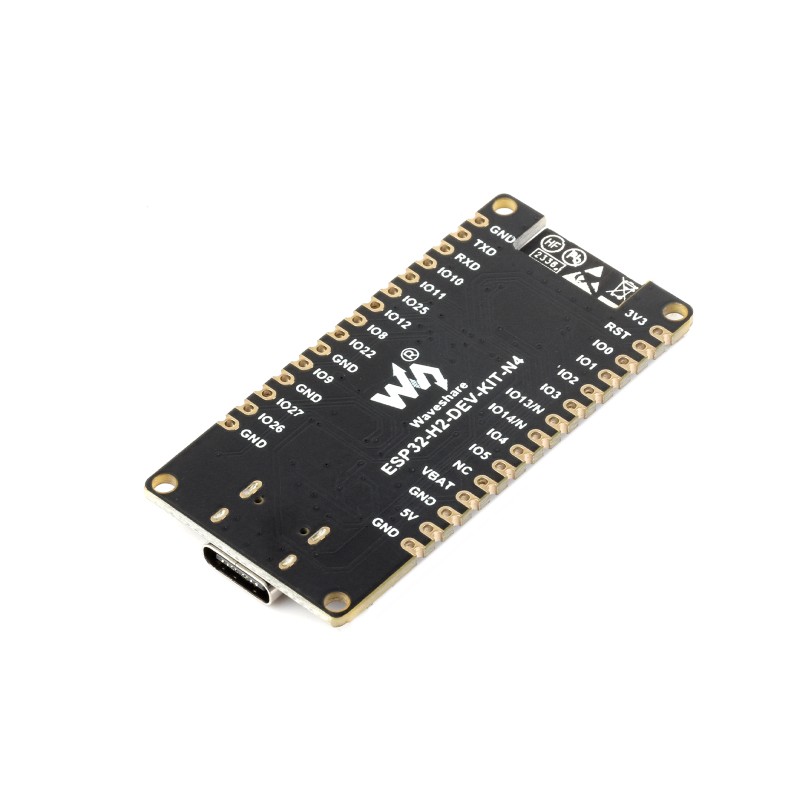 Moduł ESP32-H2-DEV-KIT-N4 BLE/Zigbee/Thread z mikrokontrolerem ESP32-H2 ze złączami do montażu ...