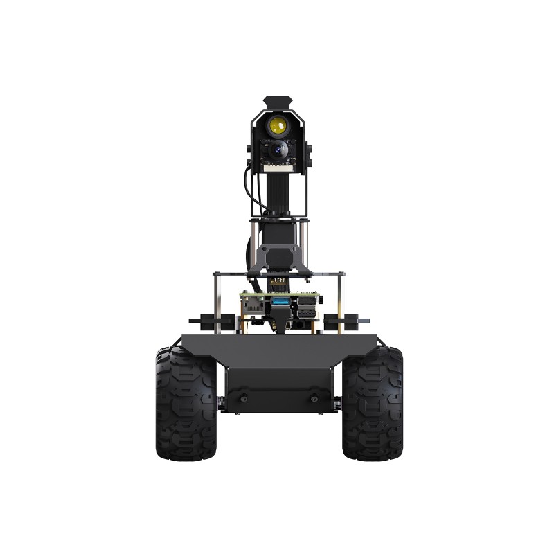 RaspRover PT PI5 AI Kit Acce mobile robot with rotating tower and Raspberry Pi 5 - Waveshare ...