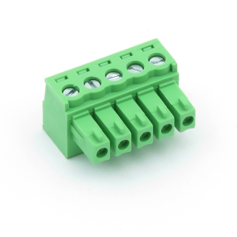 15EDGK-3.81-5P - Female terminal block, 5-pin, pitch 3.81 mm - 5 pcs ...