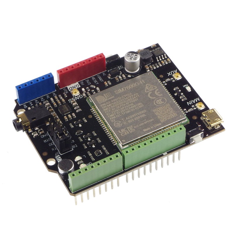DFRobot Moduł rozszerzeń z SIM7600CE-T 4G(LTE) dla Arduino - sklep Kamami