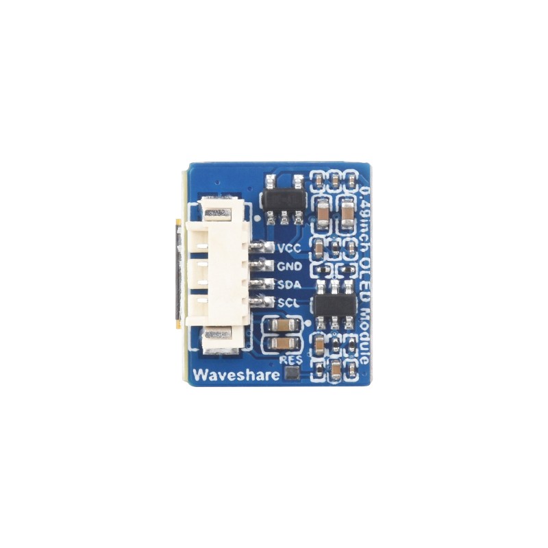 0.49inch OLED Module - module with 0.49" OLED display 64x32 (white) - Kamami on-line store