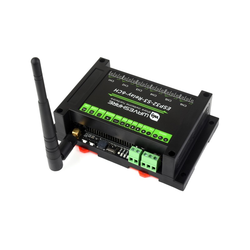 ESP32-S3-Relay-6CH module-6-relay board with Wi-Fi/Bluetooth/RS485 ...