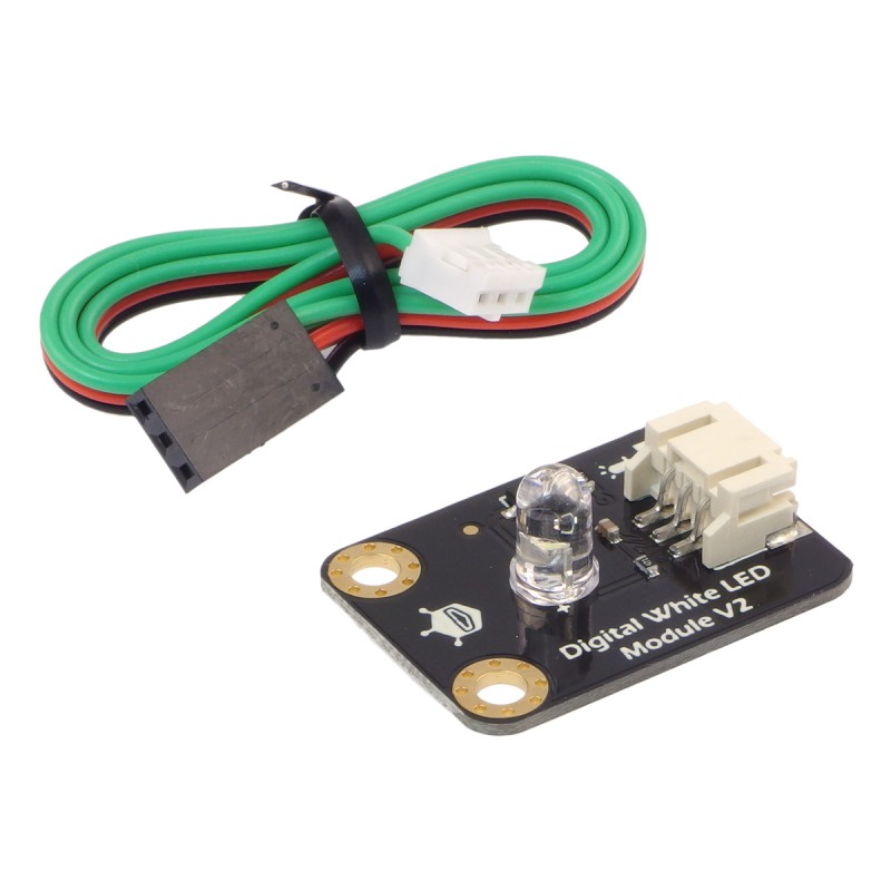 Gravity: Digital White LED Light - digital module with LED diode (white) - Kamami on-line store