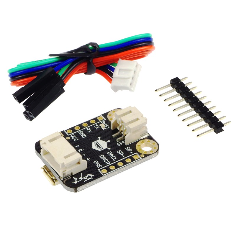 Gravity: UART MP3 Voice Module - MP3 sound playback module - Kamami on ...