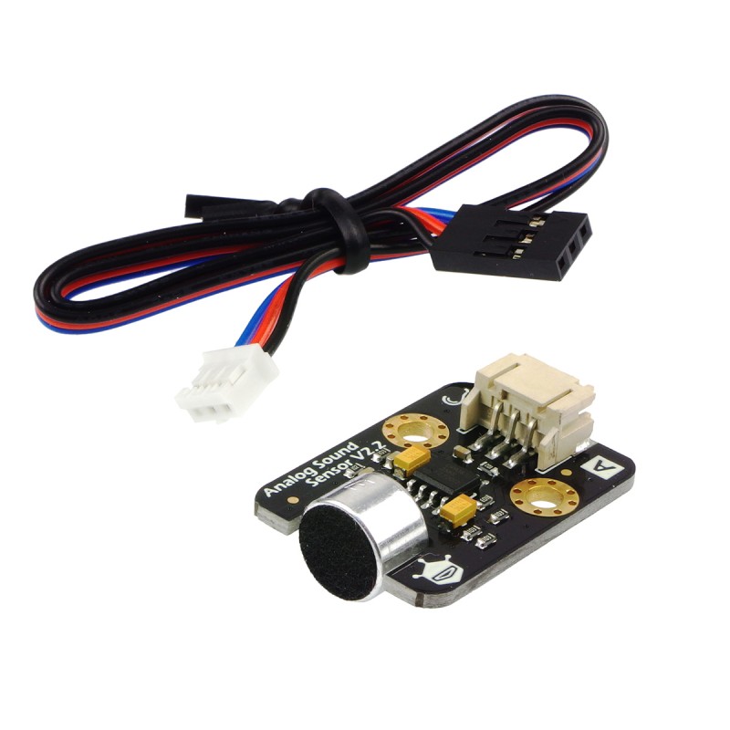 Gravity: Analog Sound Sensor - czujnik dźwięku dla Arduino - sklep Kamami