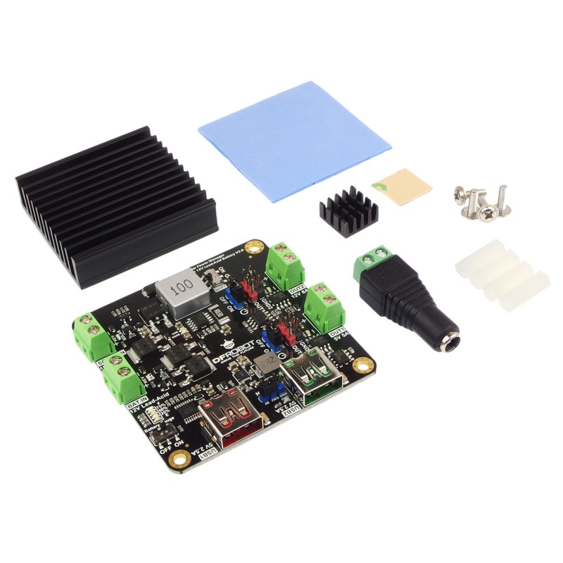 Solar Power Manager - Solar energy management system for 12V lead-acid ...