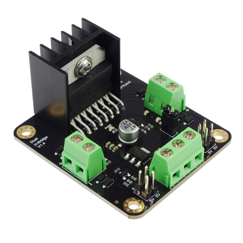 Two-channel motor controller (H-bridge) with L298N - Kamami on-line store