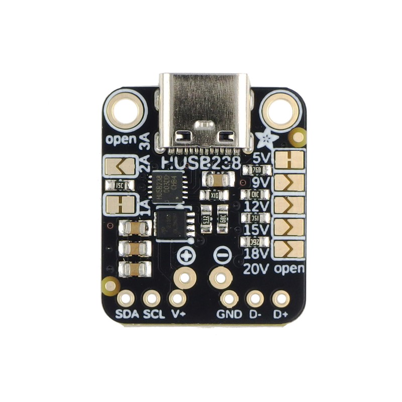 USB Type C Power Delivery Dummy Breakout - moduł z kontrolerem ...