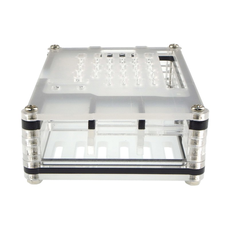 Acrylic case for Raspberry Pi 5 (transparent) - Kamami on-line store