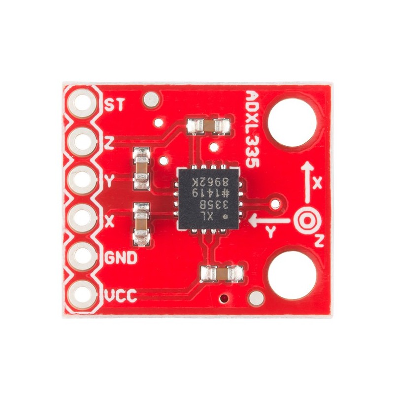 Triple Axis Accelerometer Breakout - module with 3-axis ADXL335 ...