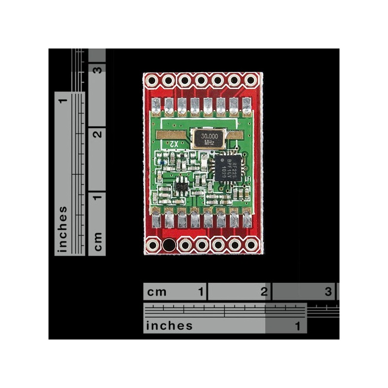 RFM22B-S2 RF Transceiver Breakout Board - sklep Kamami